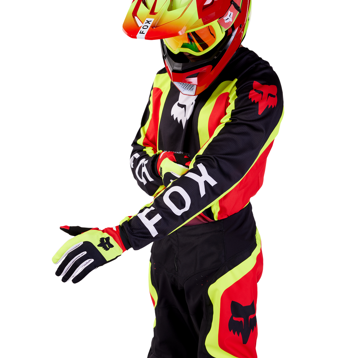 UNIFORME FOX 180 BALLAST [BLK/RD] – Rider lab store